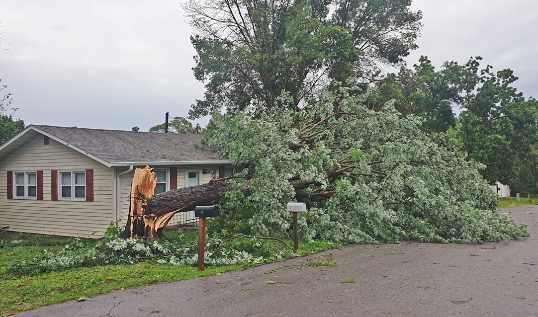 Storm damage in Bethany – Bethany Republican-Clipper Storm damage in Bethany – Bethany Republican-Clipper