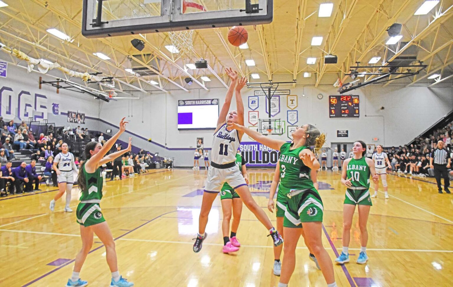 South Harrison ends regular season basketball on double wins – Bethany ...